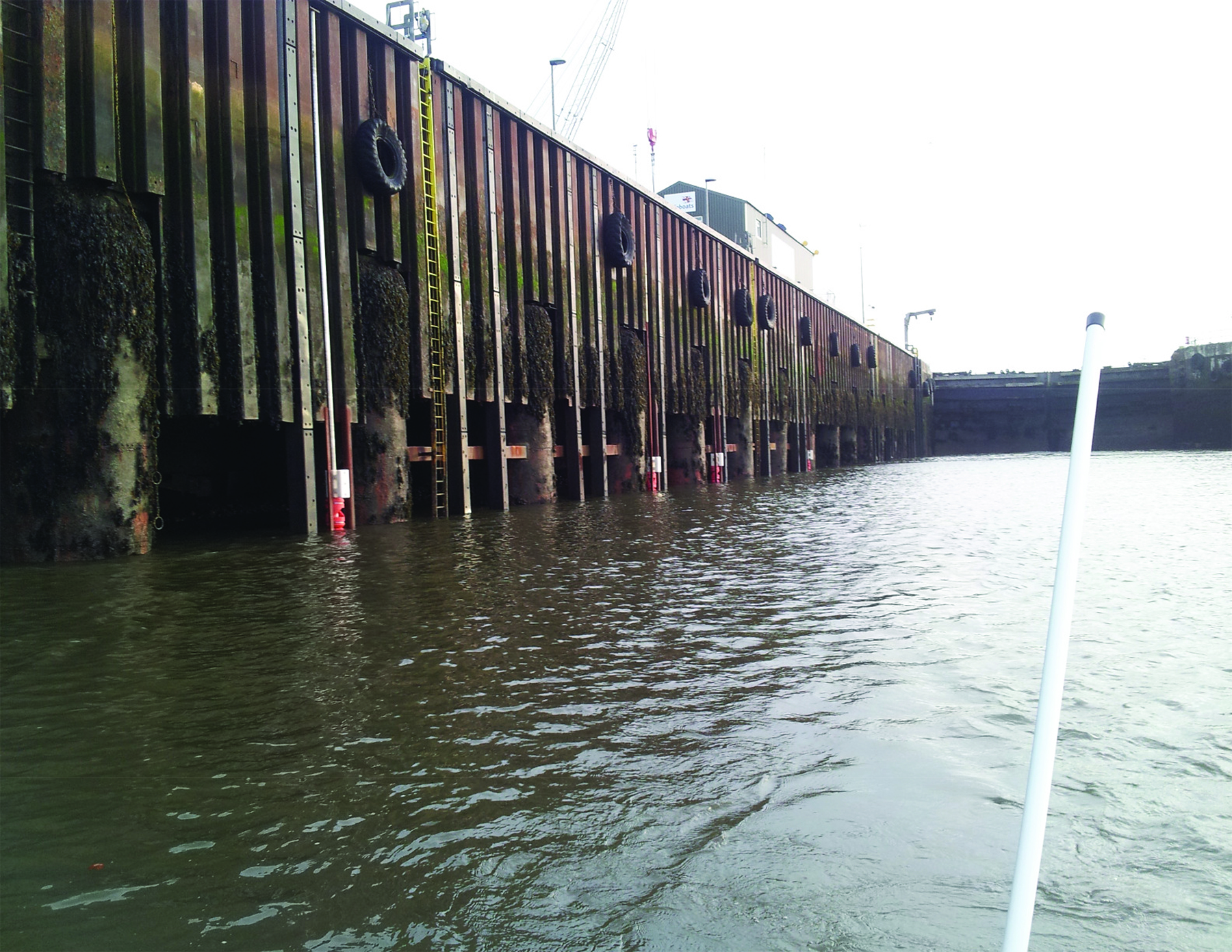 PILE-I Mooring Column by TideSlide Mooring Systems